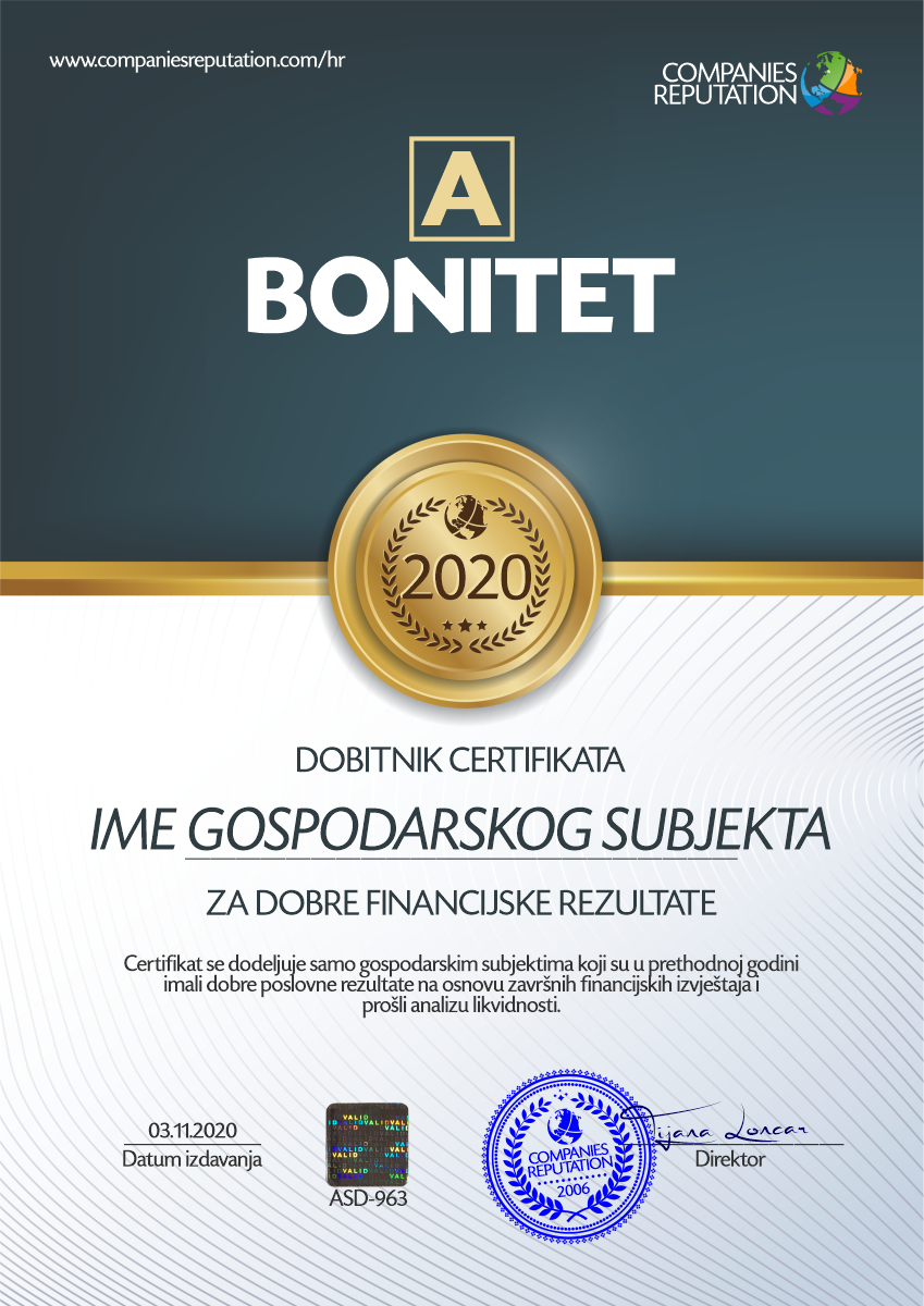 Bonitet – Companies Reputation
